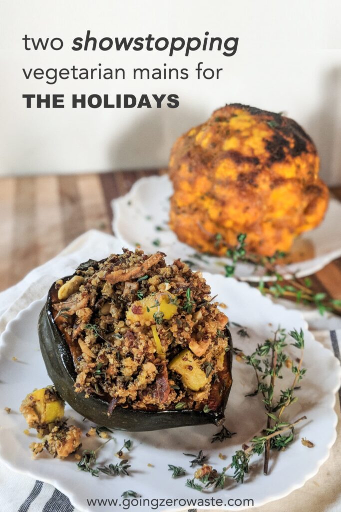 My Favorite Vegetarian Main Dish Recipes for the Holidays - Going Zero ...
