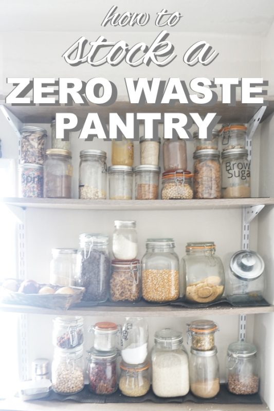 How to Stock a Zero Waste Pantry - Going Zero Waste