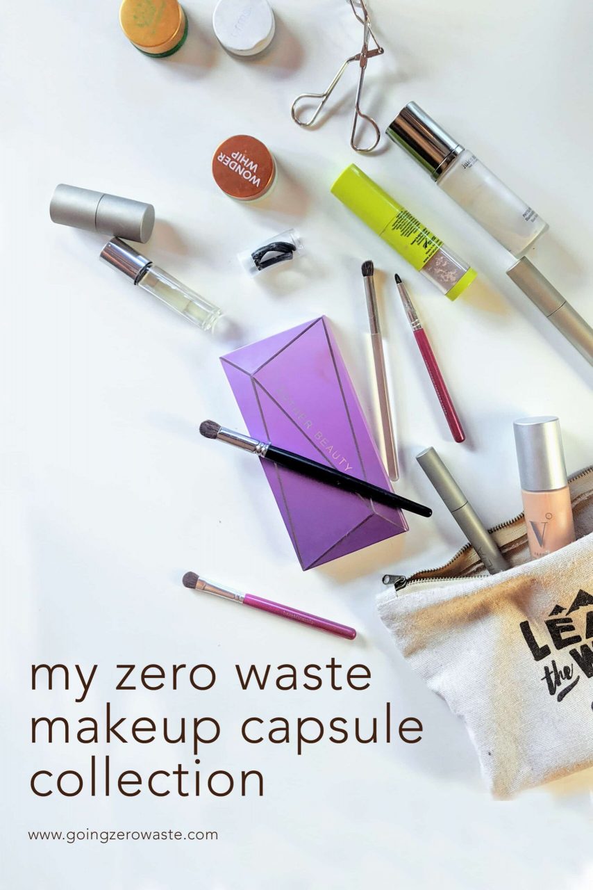 How to Create a Capsule Makeup Collection - Going Zero Waste