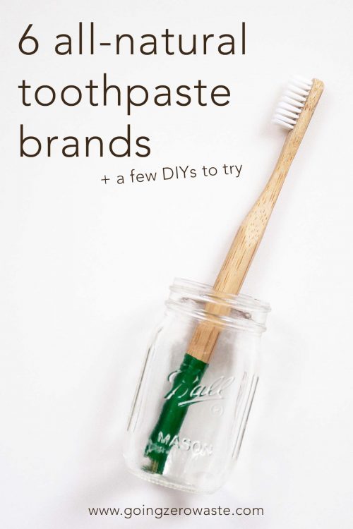 6 All-Natural Toothpaste Brands + DIYs to Try - Going Zero Waste