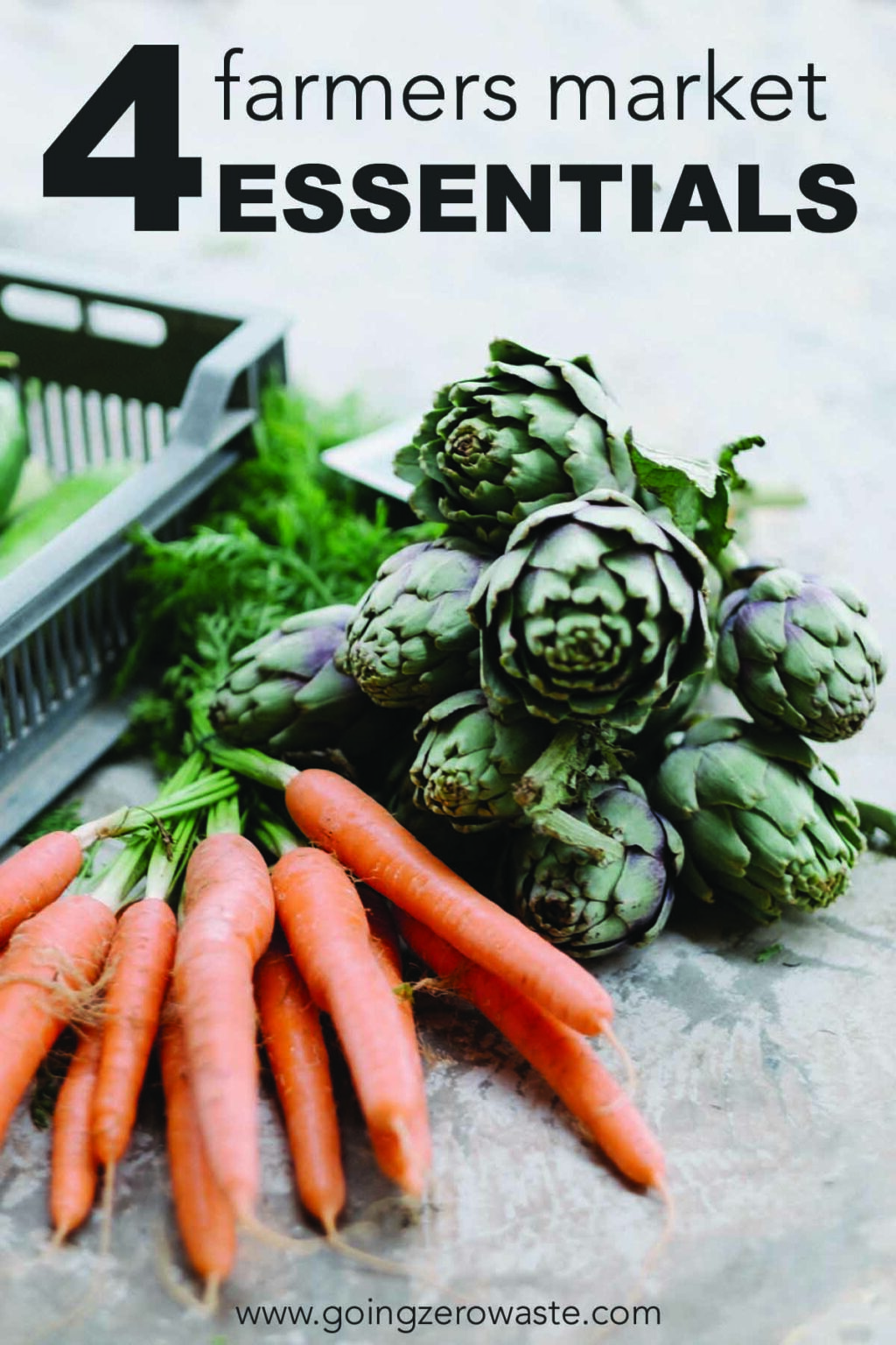 4 Farmers Market Essentials - Going Zero Waste