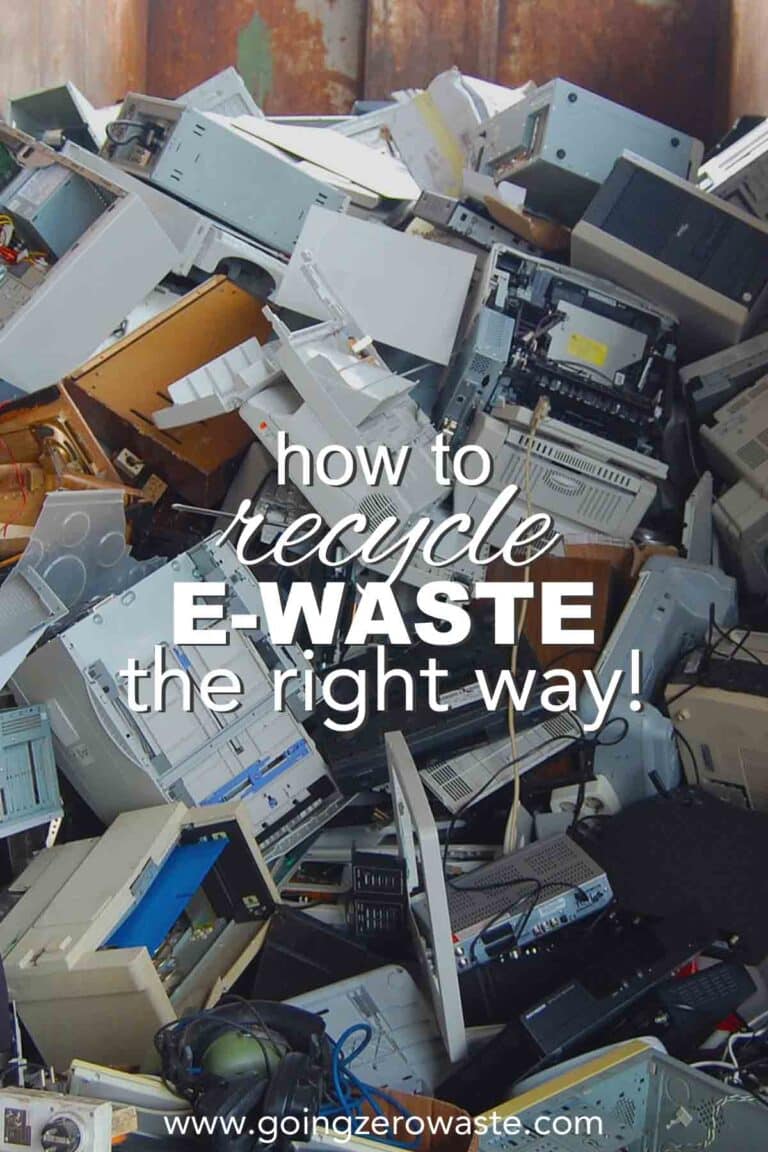 How to Recycle E-Waste the Right Way! - Going Zero Waste
