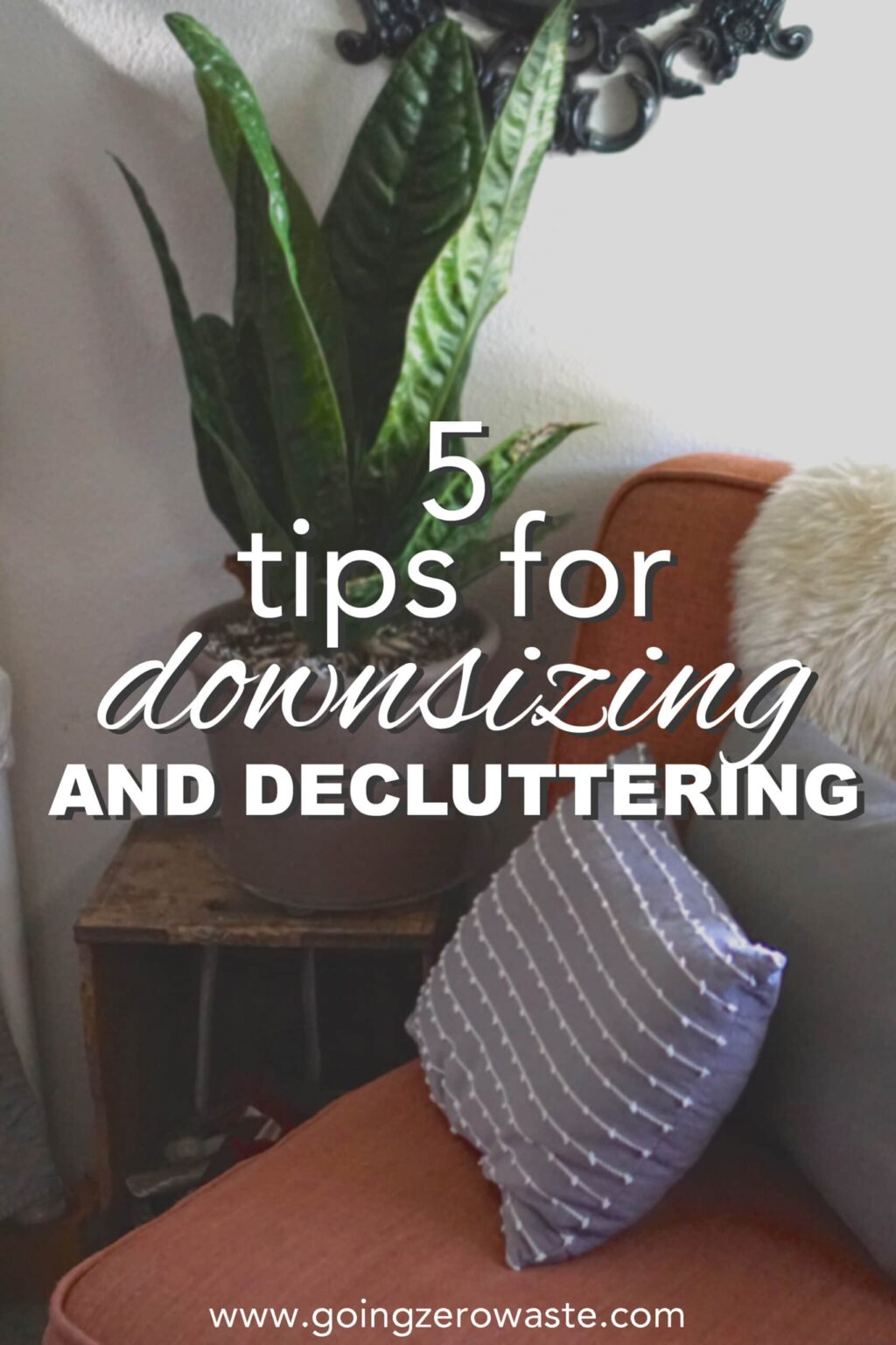 5 Tips for Downsizing and Decluttering - Going Zero Waste