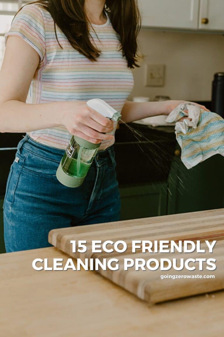 15 Eco Friendly and Natural Cleaning Products to Try Now - Going Zero Waste