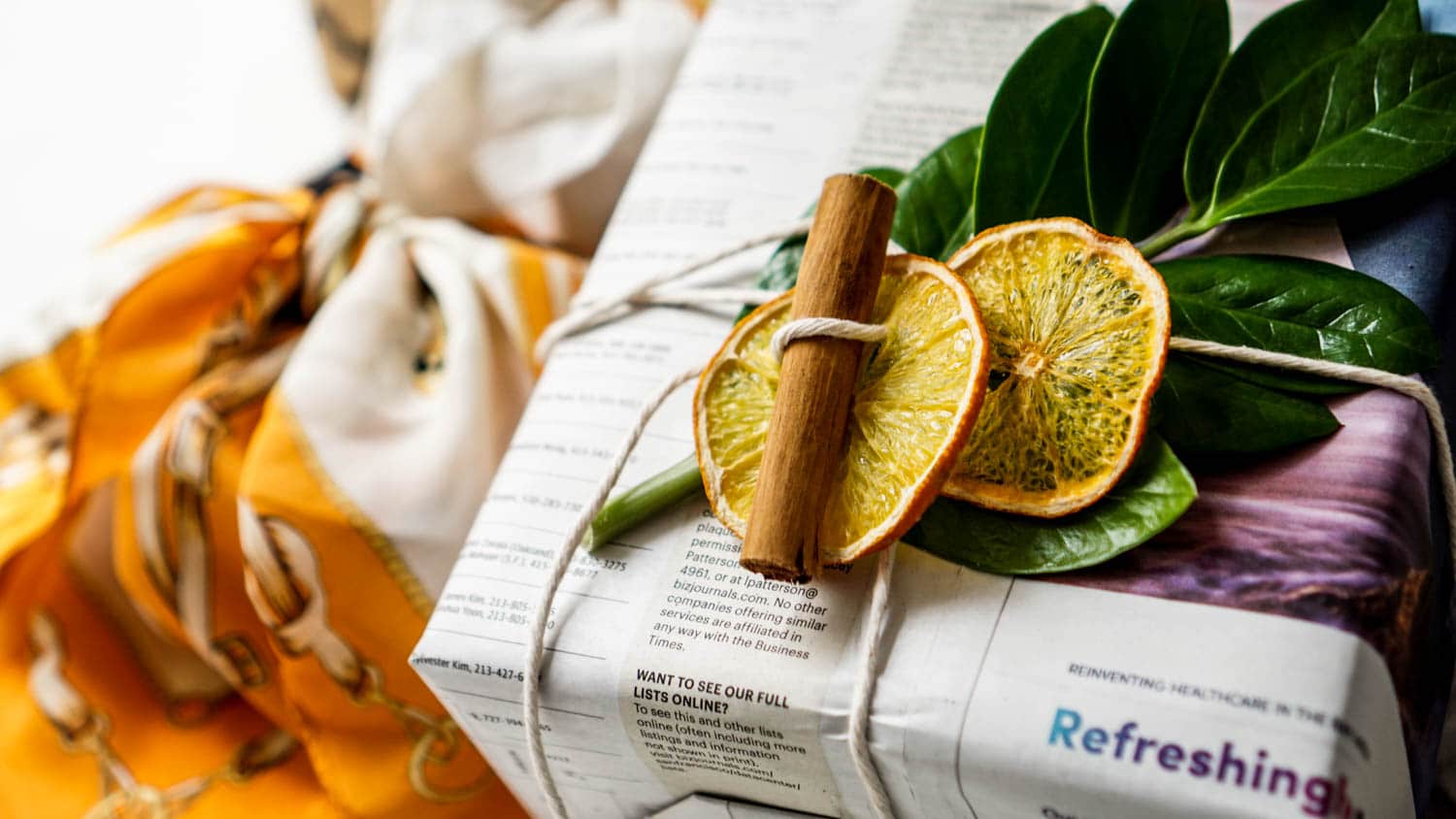 Eco Friendly Gift Wrapping Ideas - Going Zero Waste