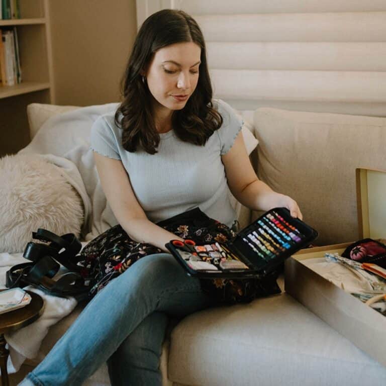 What is Visible Mending? +5 Simple Techniques - Going Zero Waste