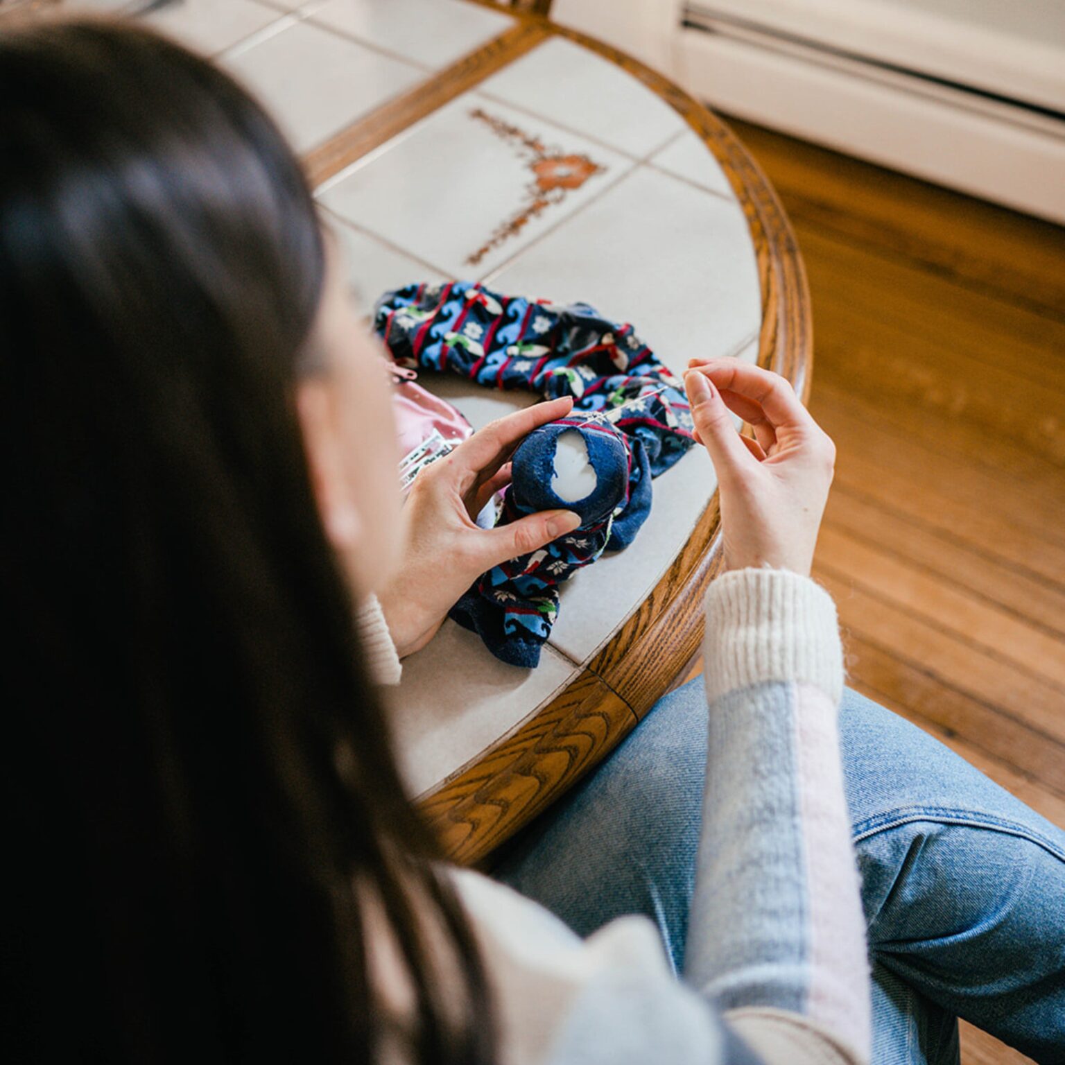 What is Visible Mending? +5 Simple Techniques - Going Zero Waste